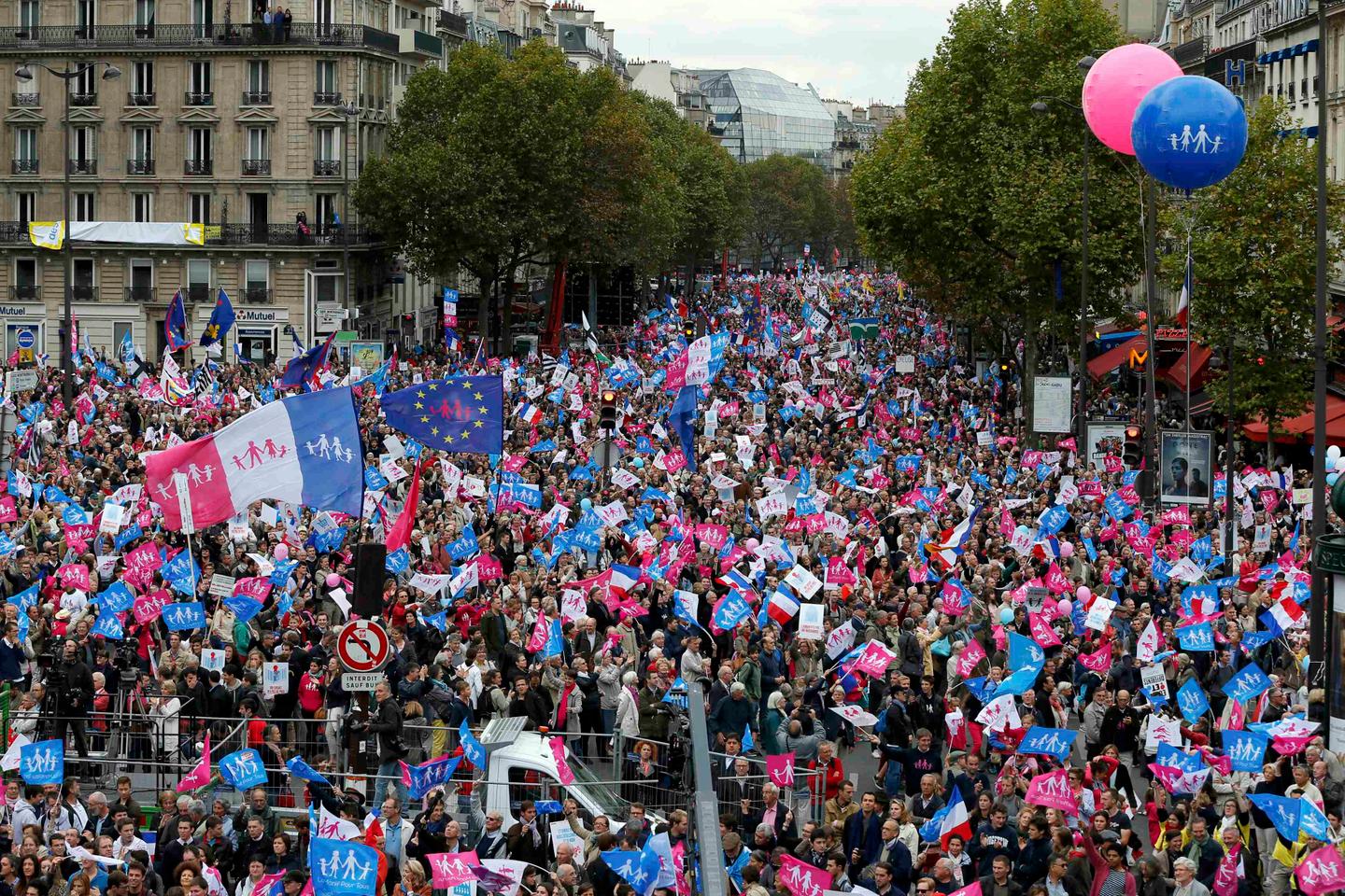 Manif pour tous : combien de participants