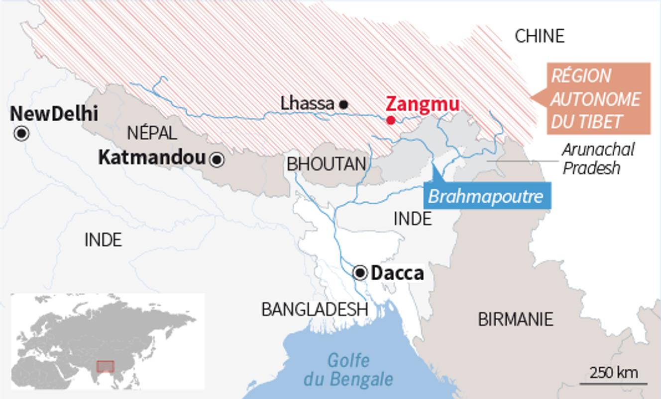 La Chine lance un barrage controversé au Tibet