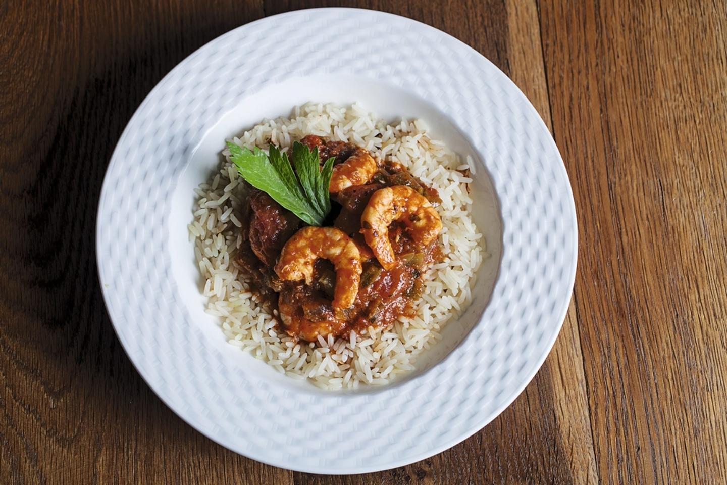 Crevettes épicées à la créole : la recette d’Alexander Lobrano