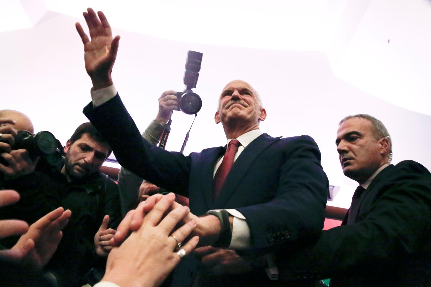 Grèce : le retour de Georges Papandréou dans les ruines du Pasok
