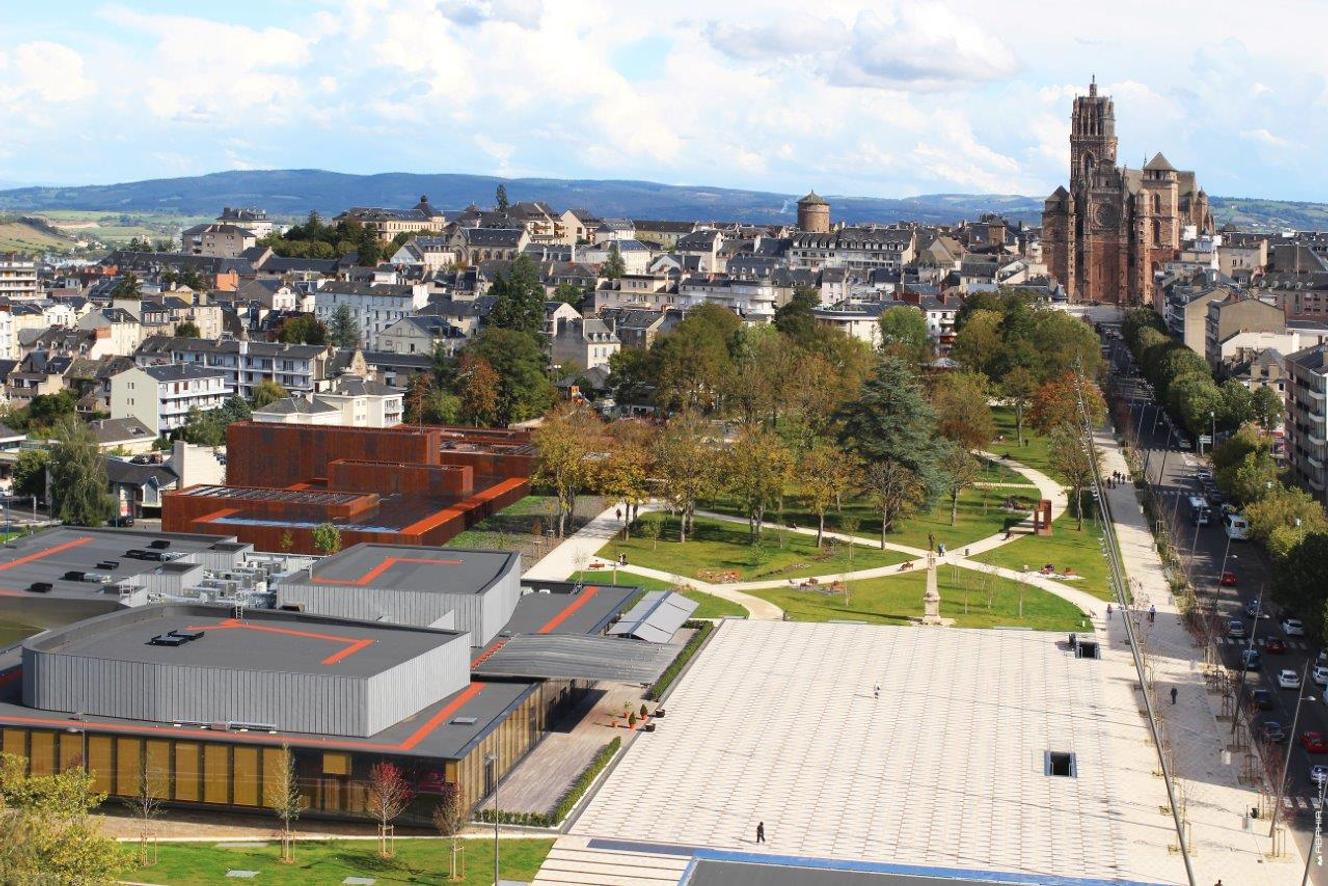 Le cœur de Rodez profite du Musée Soulages