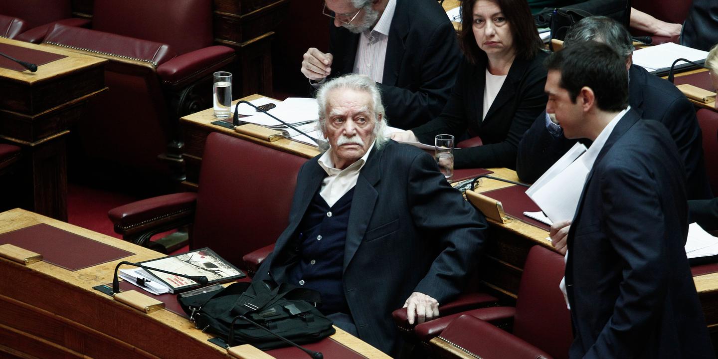 Manolis Glezos, héros de la Résistance grecque, est mort