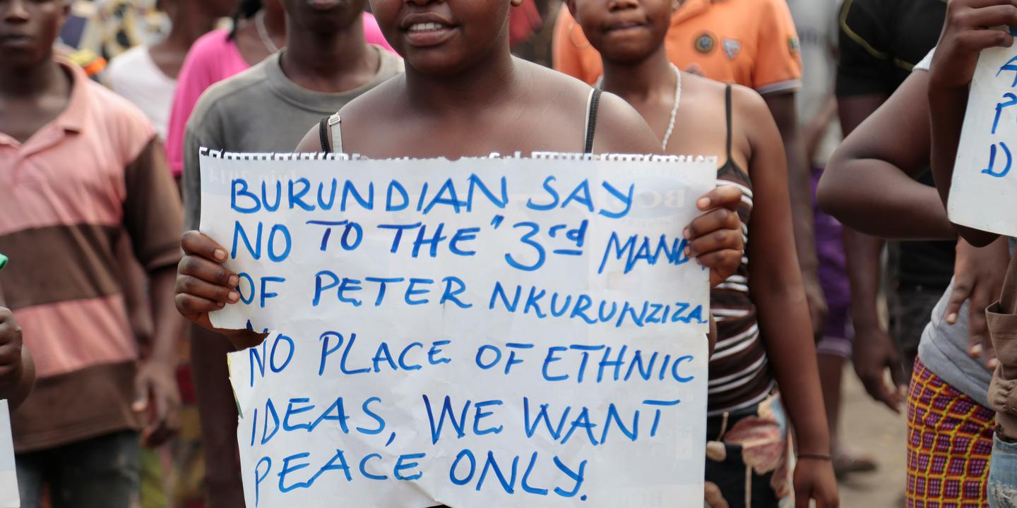 Une date avancée pour l’élection présidentielle au Burundi