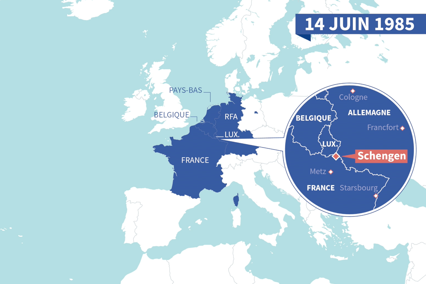 Comprendre l’espace Schengen en quatre minutes Comprendre l’espace Schengen en quatre minutes