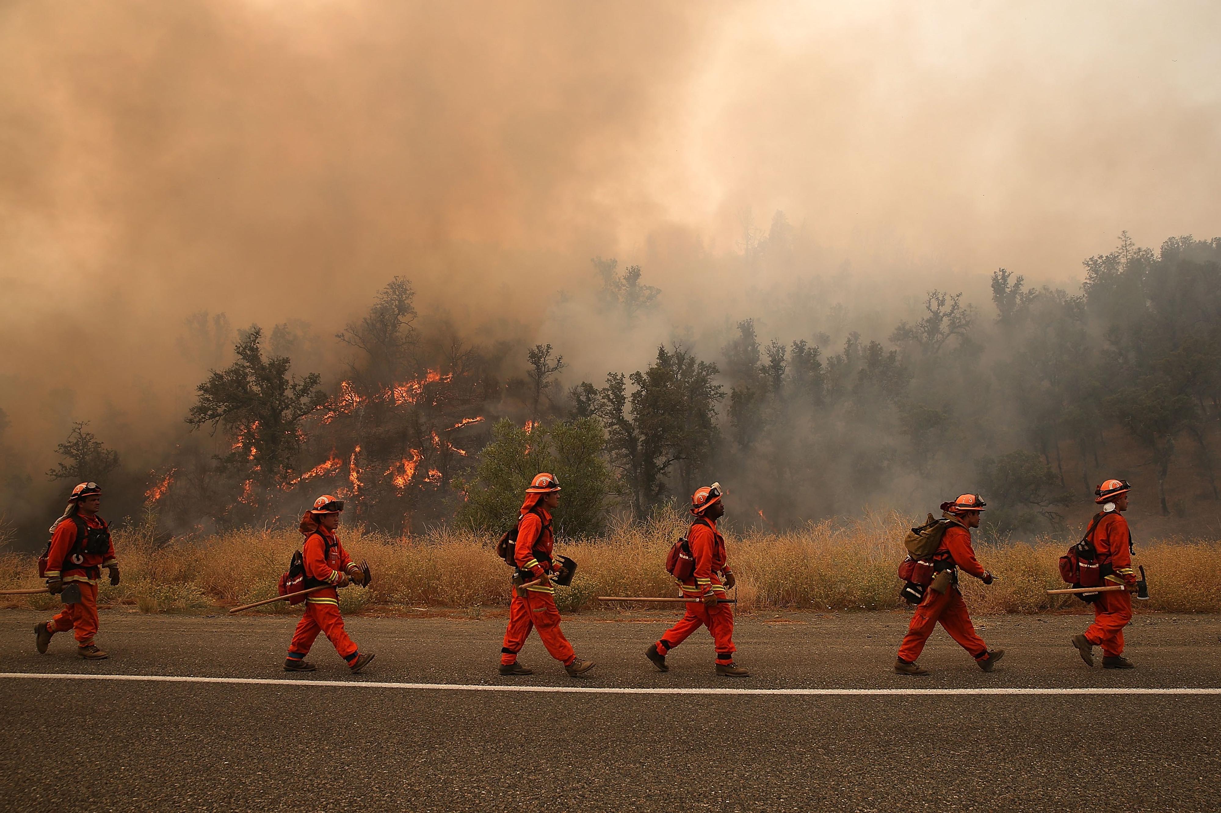 En images : les impressionnants incendies qui ravagent la Californie