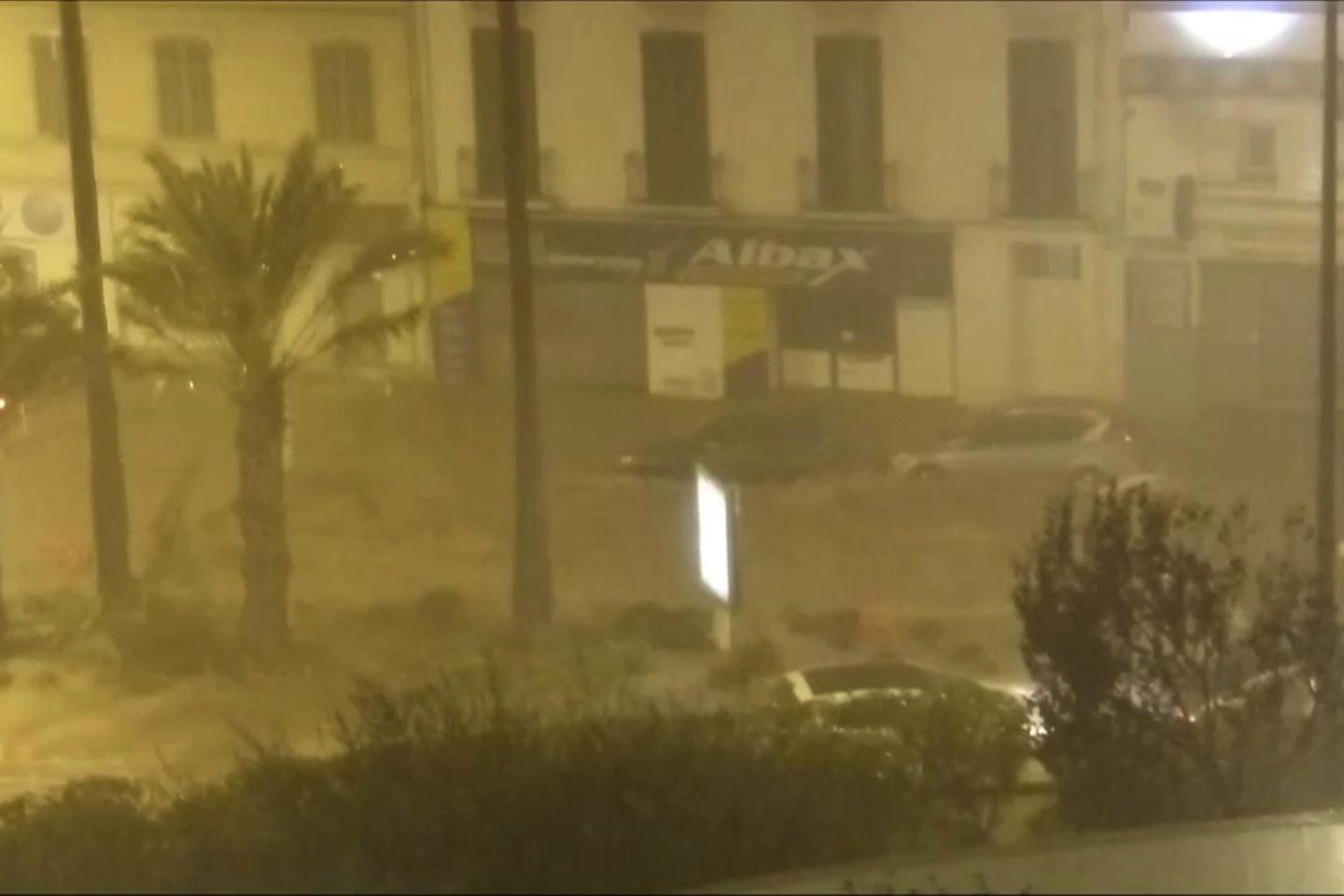 Cannes : images des inondations