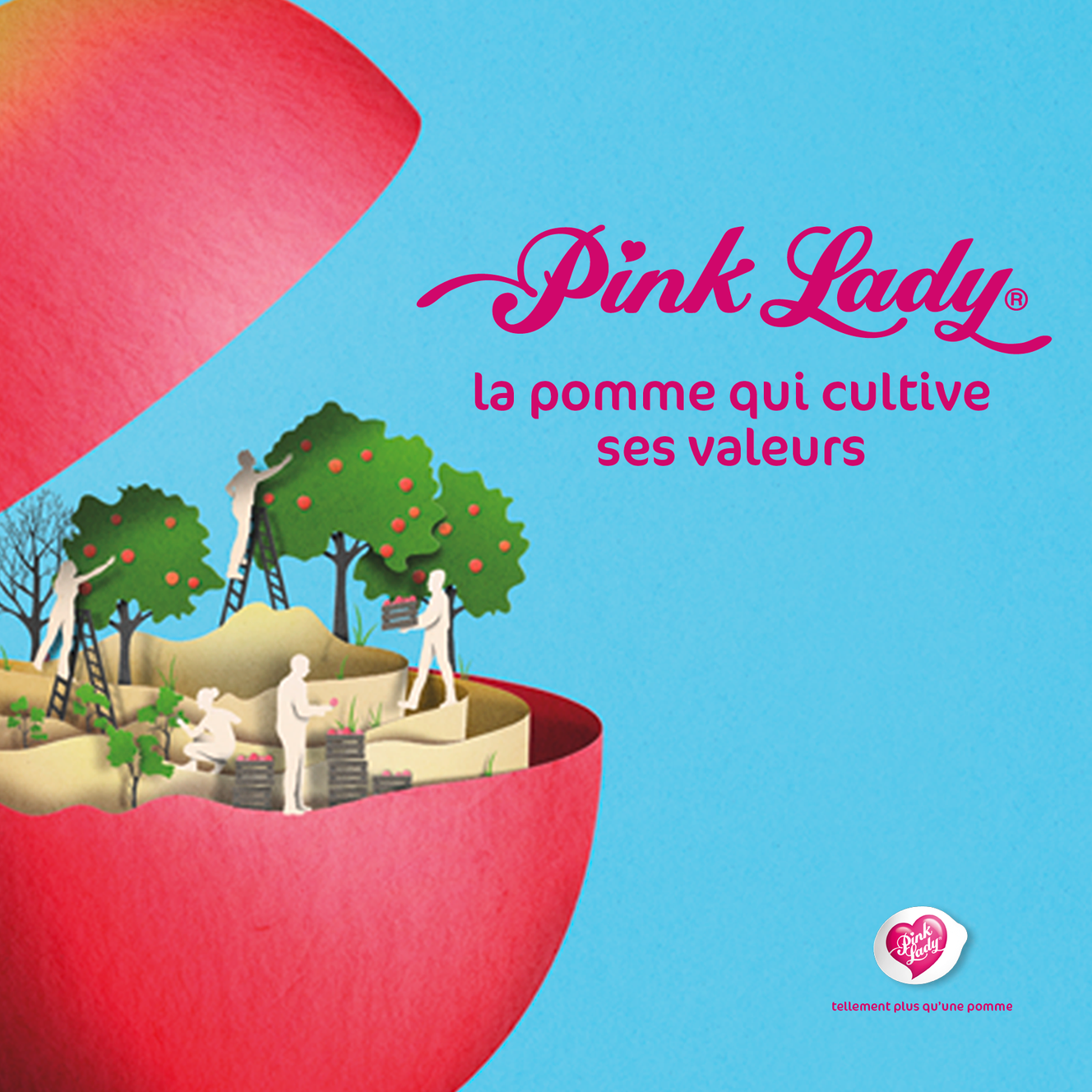 Pink Lady®, la pomme qui cultive ses valeurs.