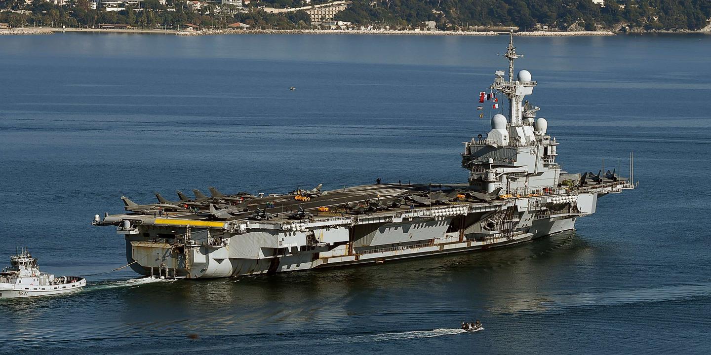 Le porte-avions « Charles-de-Gaulle » a appareillé en direction de la ...