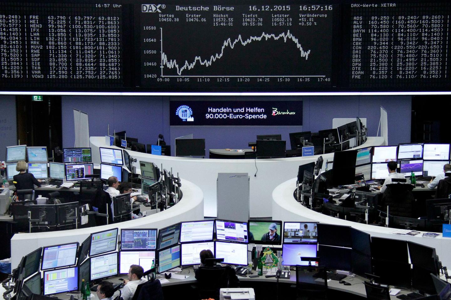 Bourse : l’Europe plébiscitée pour 2016