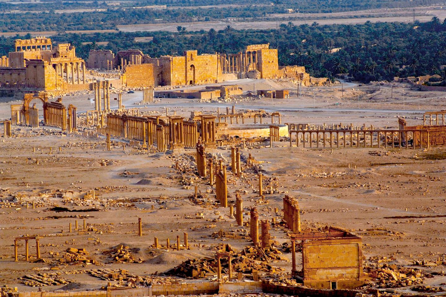« 80 % de l’architecture » du site de Palmyre n’auraient pas été ...