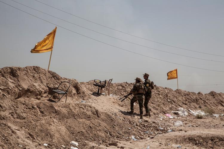 Avec les forces irakiennes dans la bataille de Fallouja