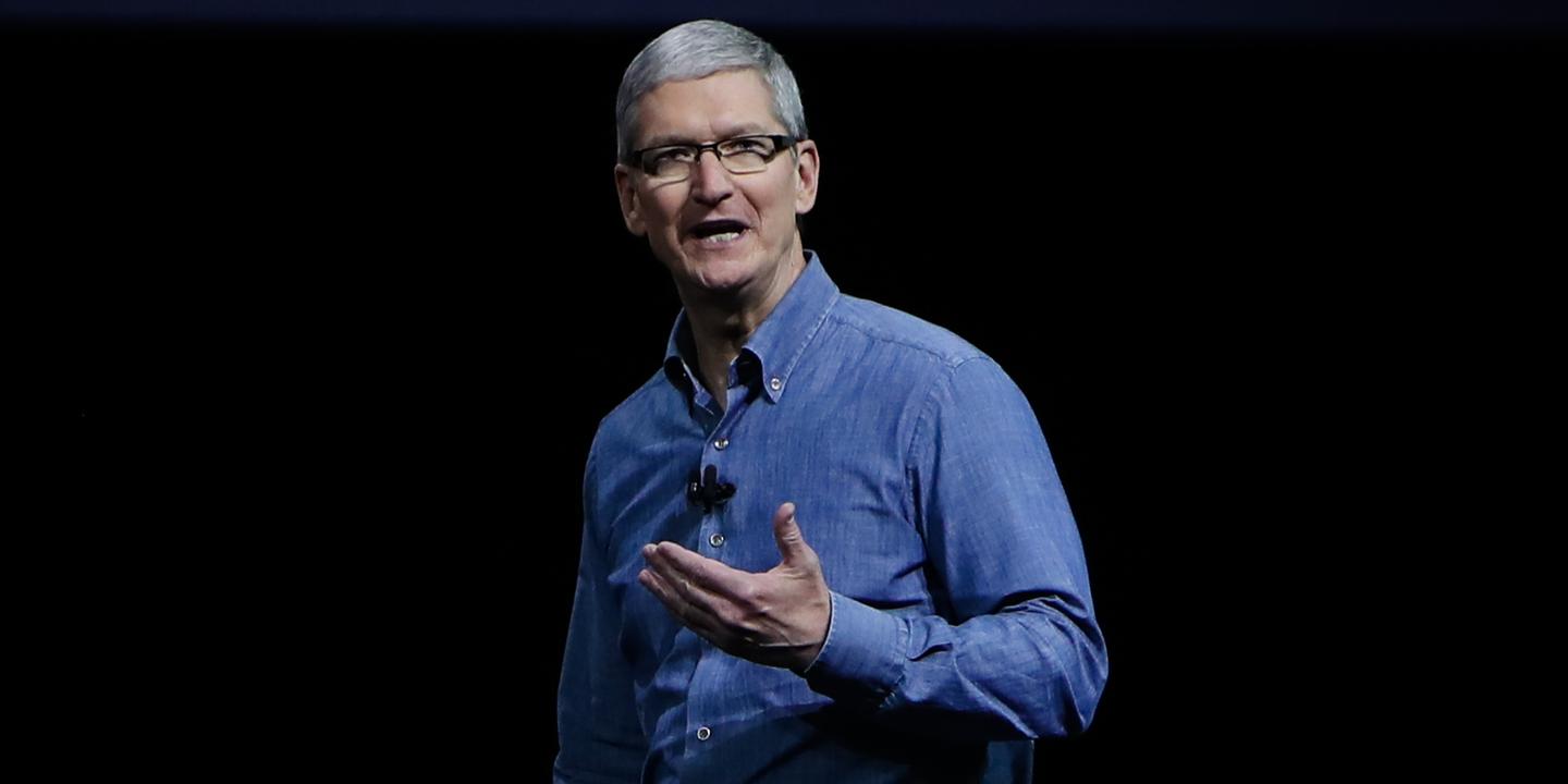 Tim Cook, patron d’Apple, va lever des fonds pour un poids lourd des ...