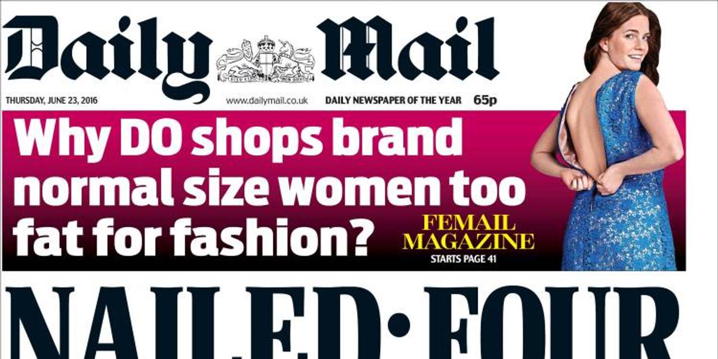 Le « Daily Mail » n’est plus une source utilisable sur Wikipédia