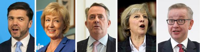 Brexit : succession de David Cameron, Theresa May se détache