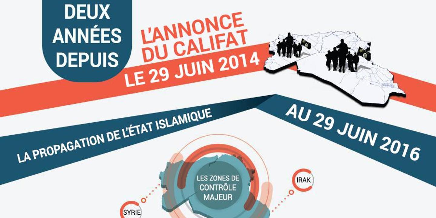 Analyse de l’infographie diffusée par l’Etat islamique, à l’occasion ...