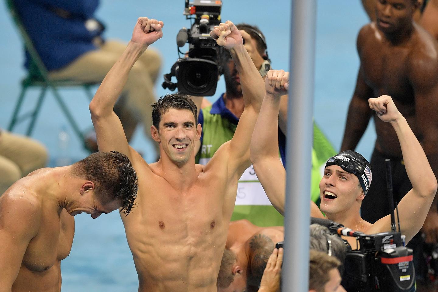 JO 2016 – natation : le relais 4 × 100 m français cède son titre ...
