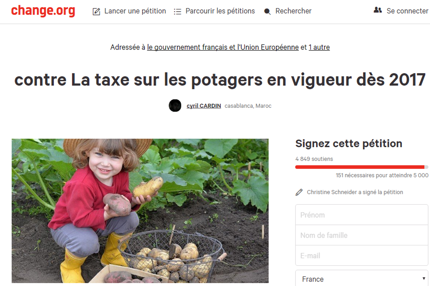 La Taxe Sur Les Potagers En Vigueur Des 2021