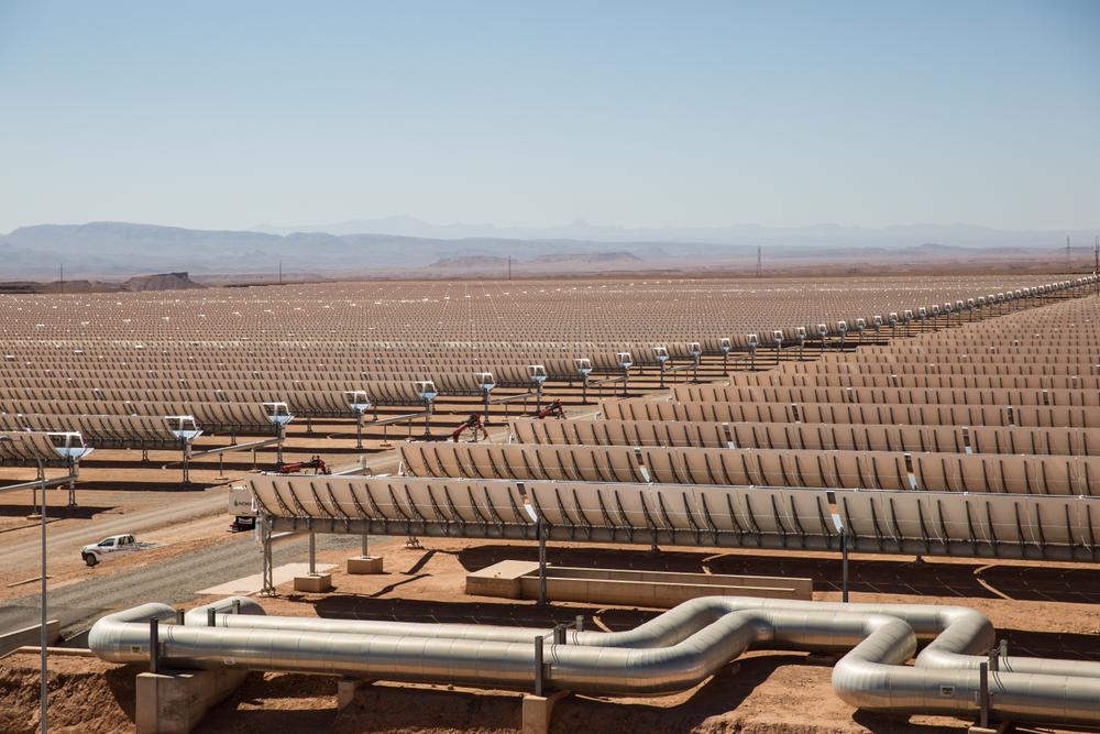 A Ouarzazate, le grand chantier solaire du Maroc
