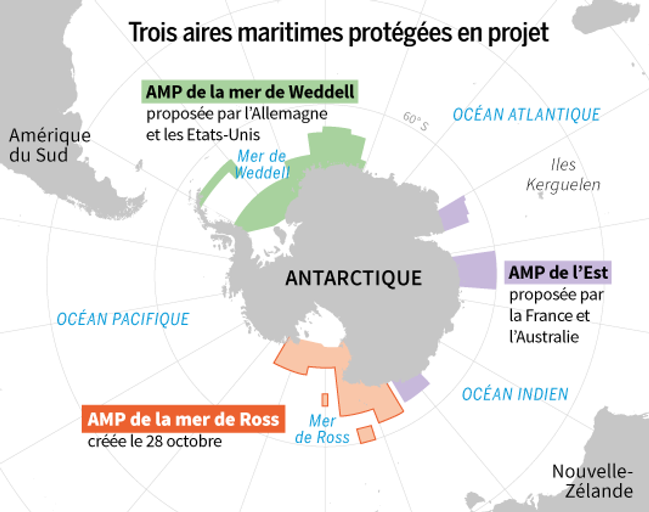 En Antarctique, la mer de Ross sera sanctuarisée