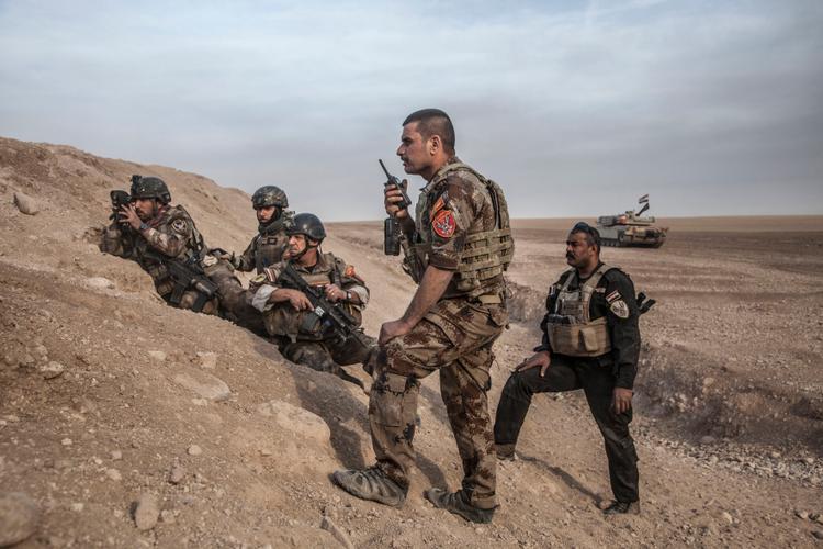 En images : L’entrée des forces irakiennes dans Mossoul