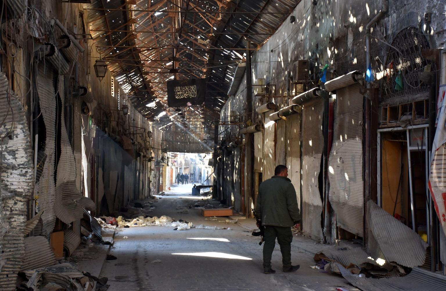 Syrie : la ville d’Alep en ruine après quatre années de guerre