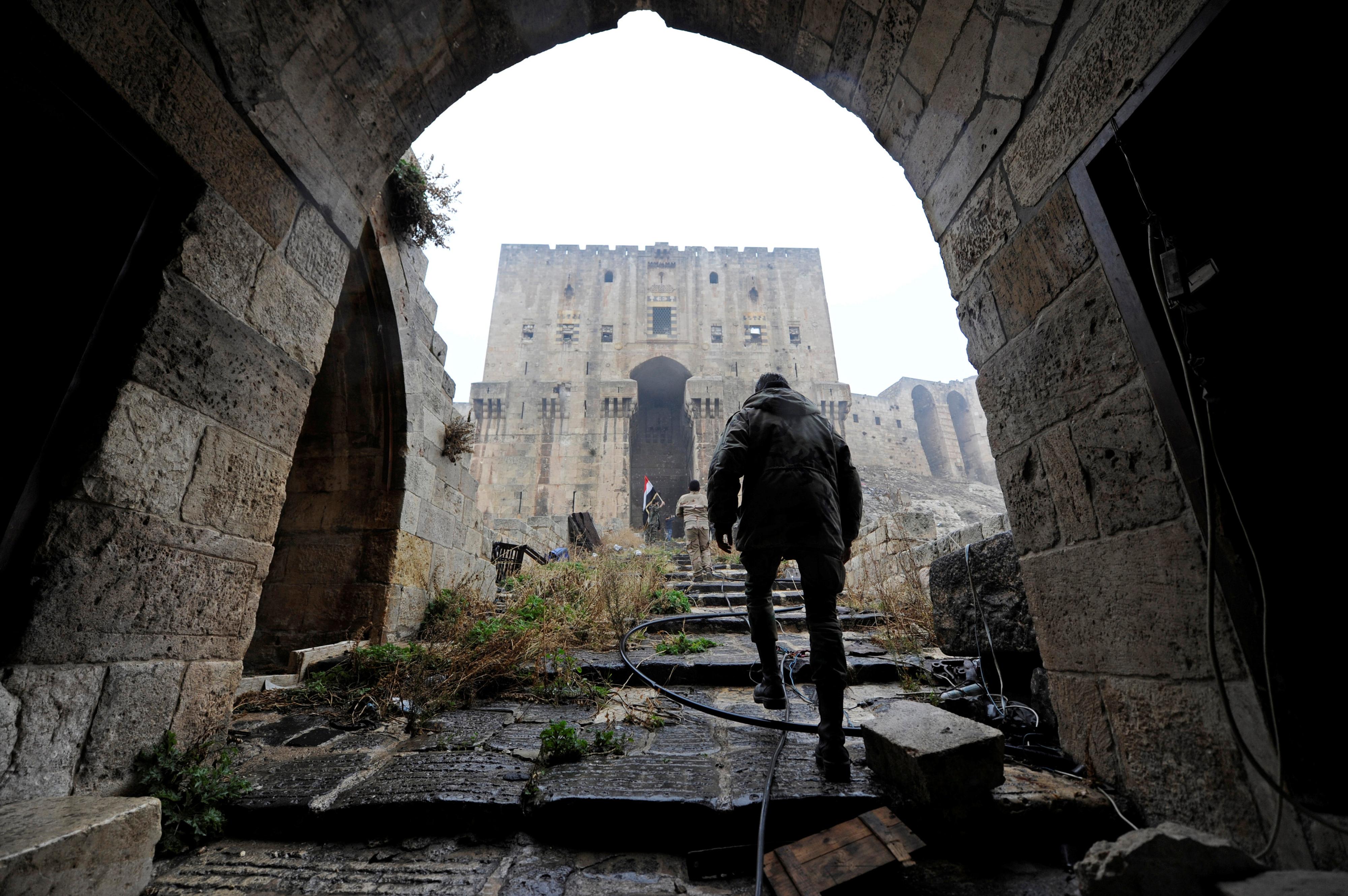 Syrie : la ville d’Alep en ruine après quatre années de guerre