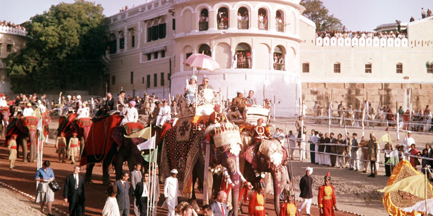 Elizabeth II, the queen of Britain's post-colonial influence