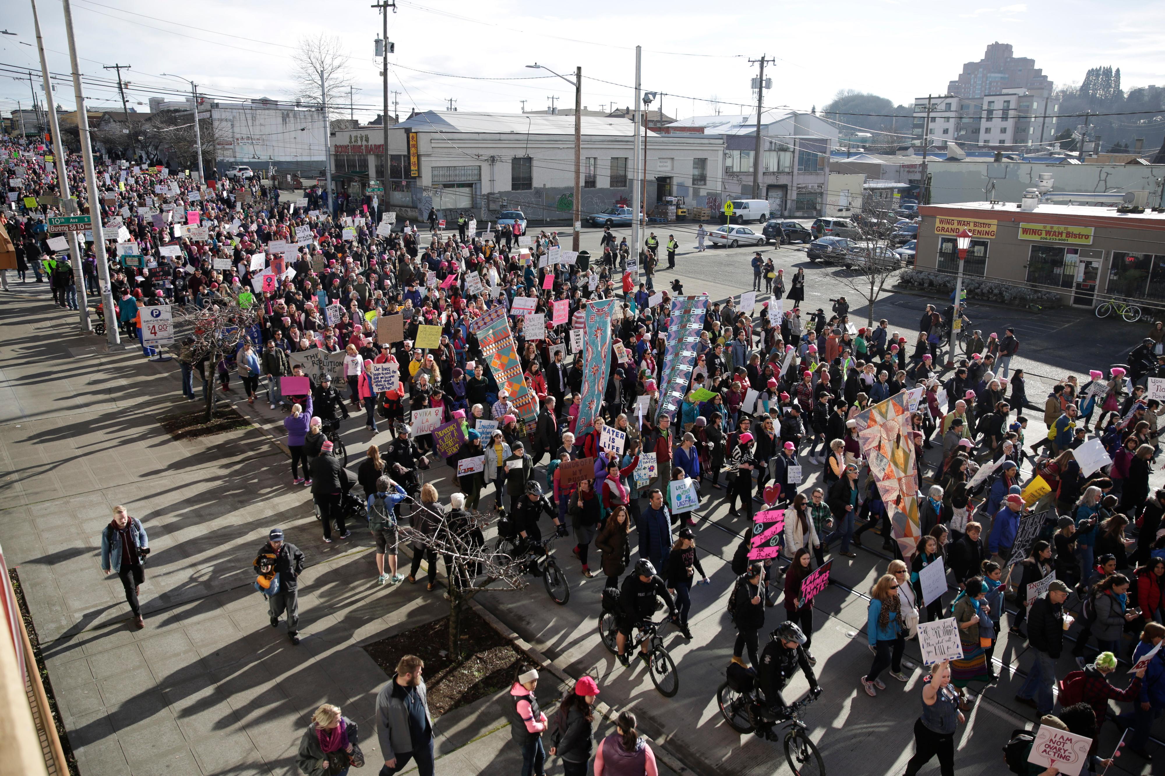 Des millions de manifestants défient Donald Trump dans la rue