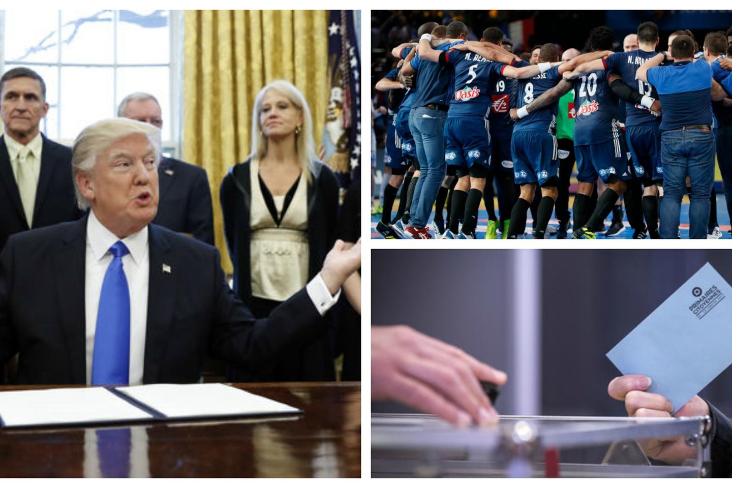 Primaire à gauche, Trump, la France championne du monde de handball ...