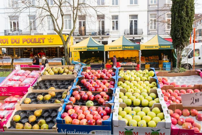 Bruxelles, une ville paisible dans le vent