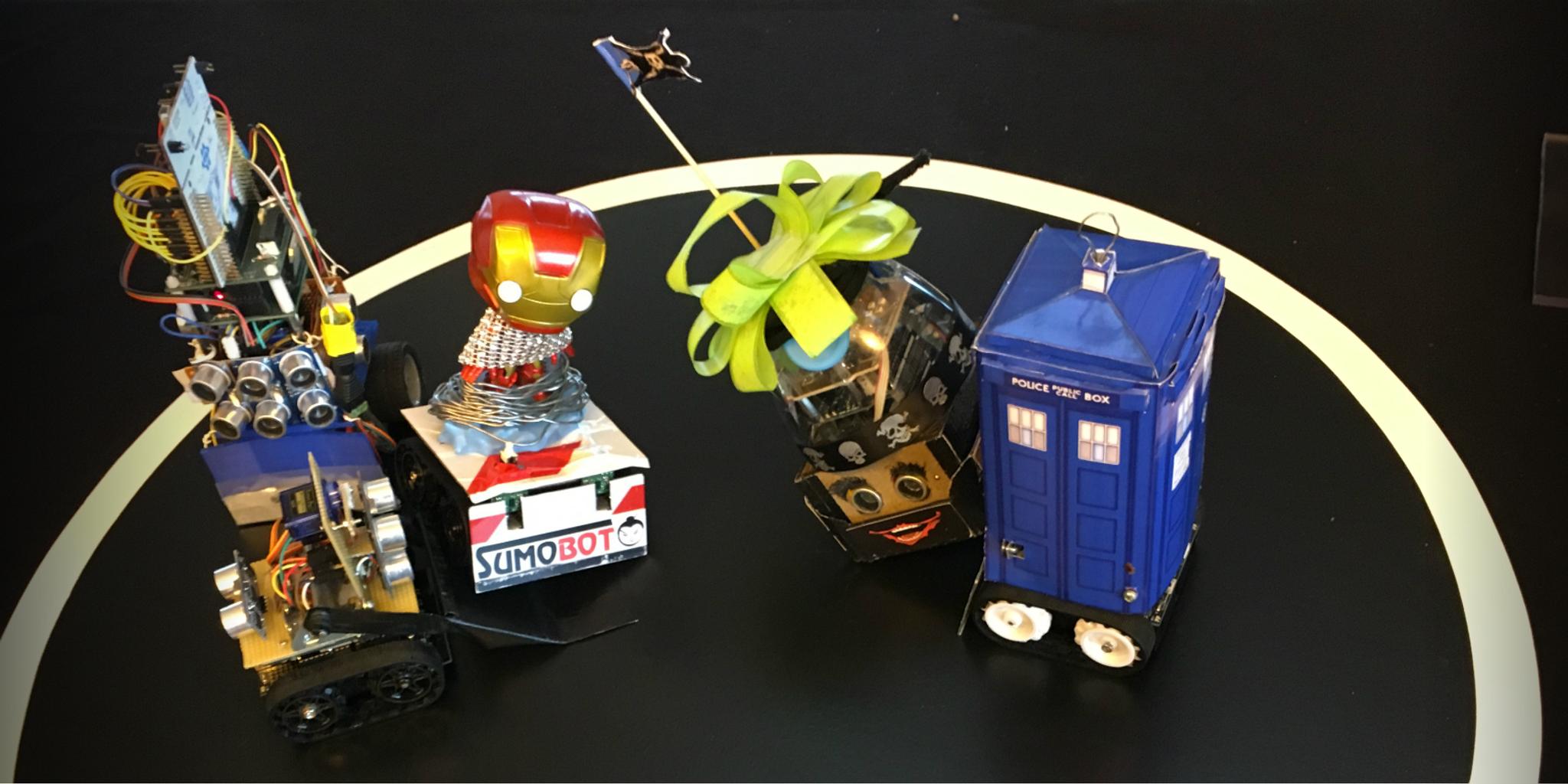 Sumobot, la compétition de robots déjantée