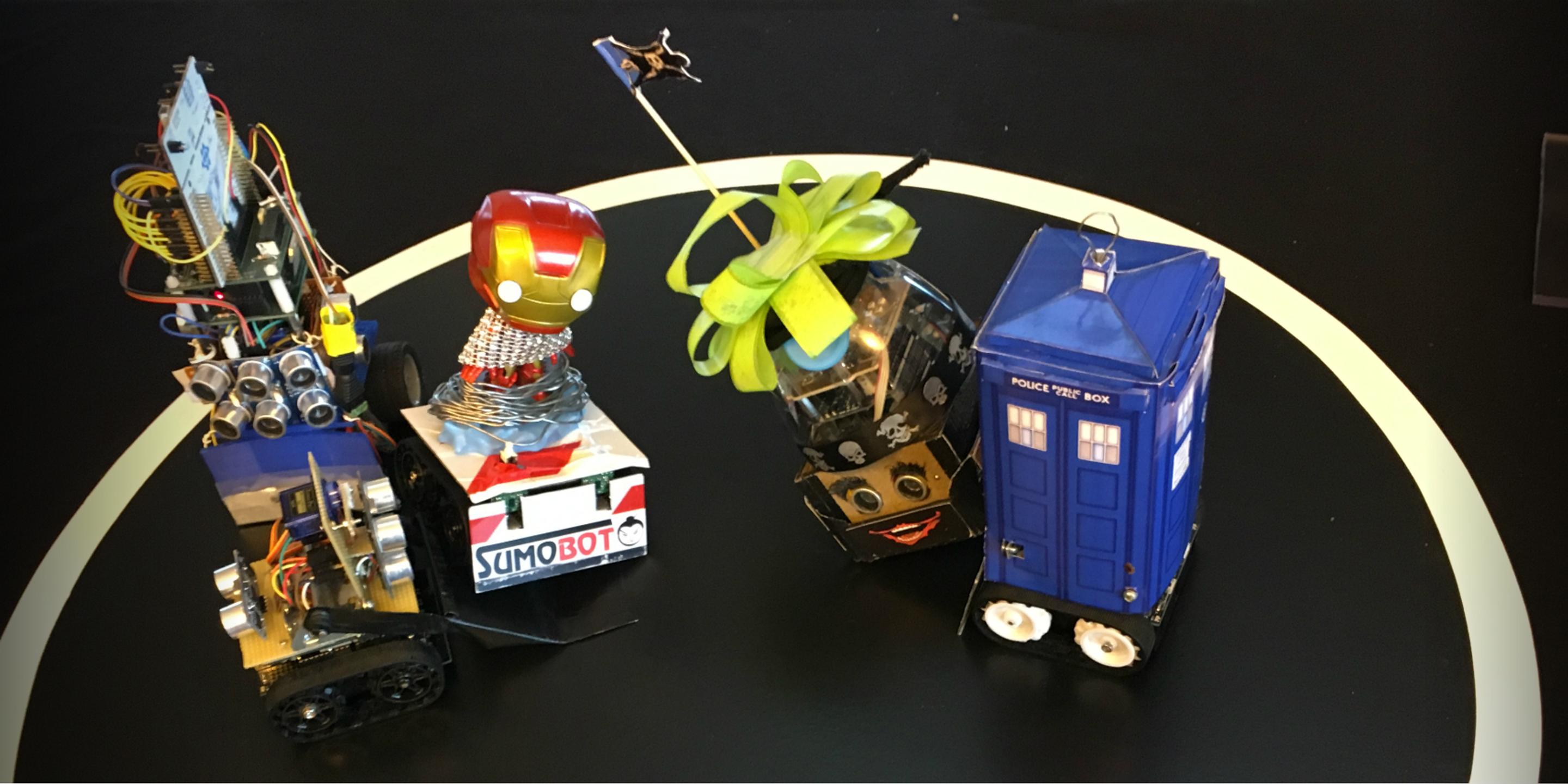 Sumobot, la compétition de robots déjantée