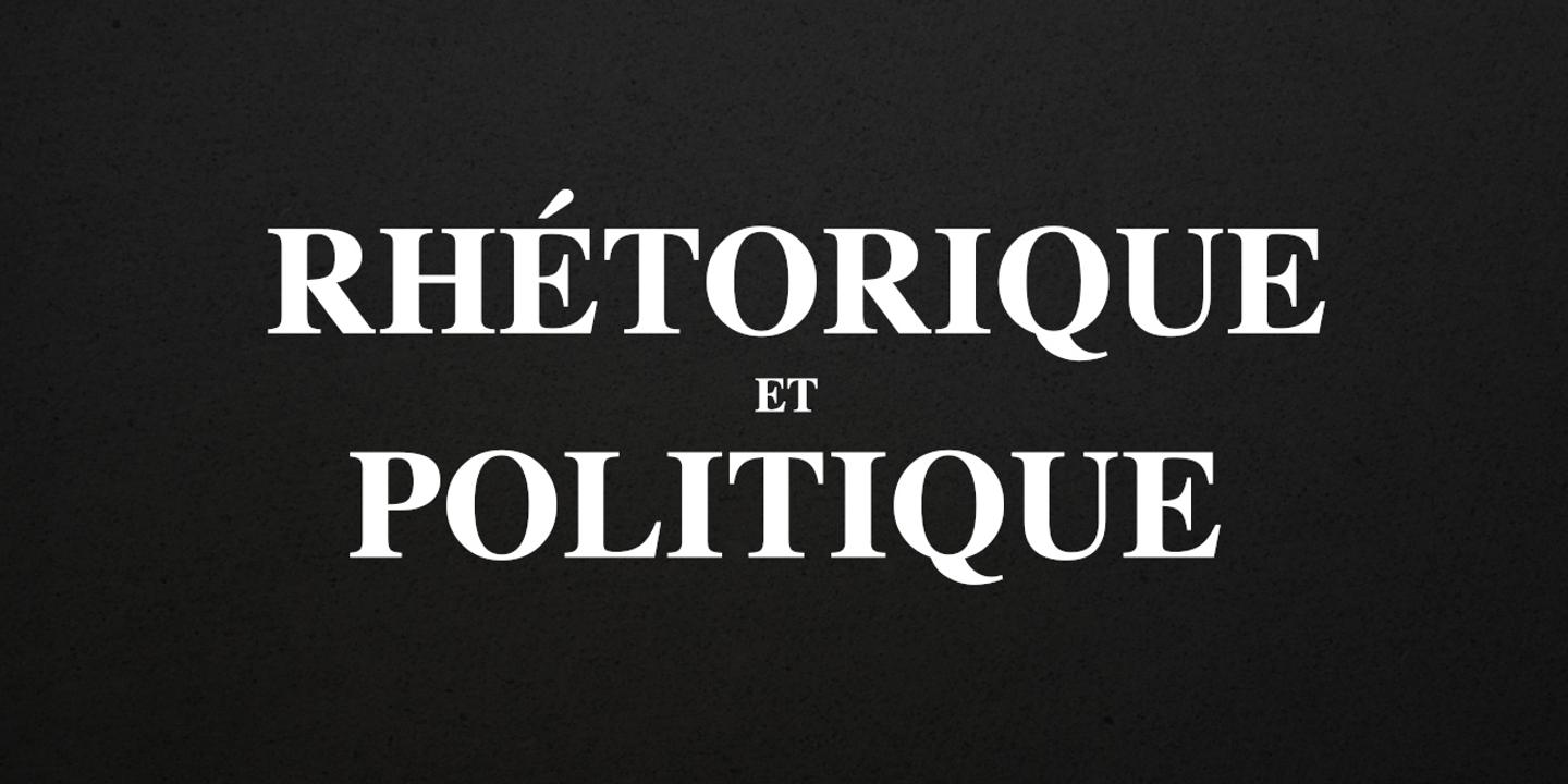 Réviser vos figures de rhétorique avec les politiques