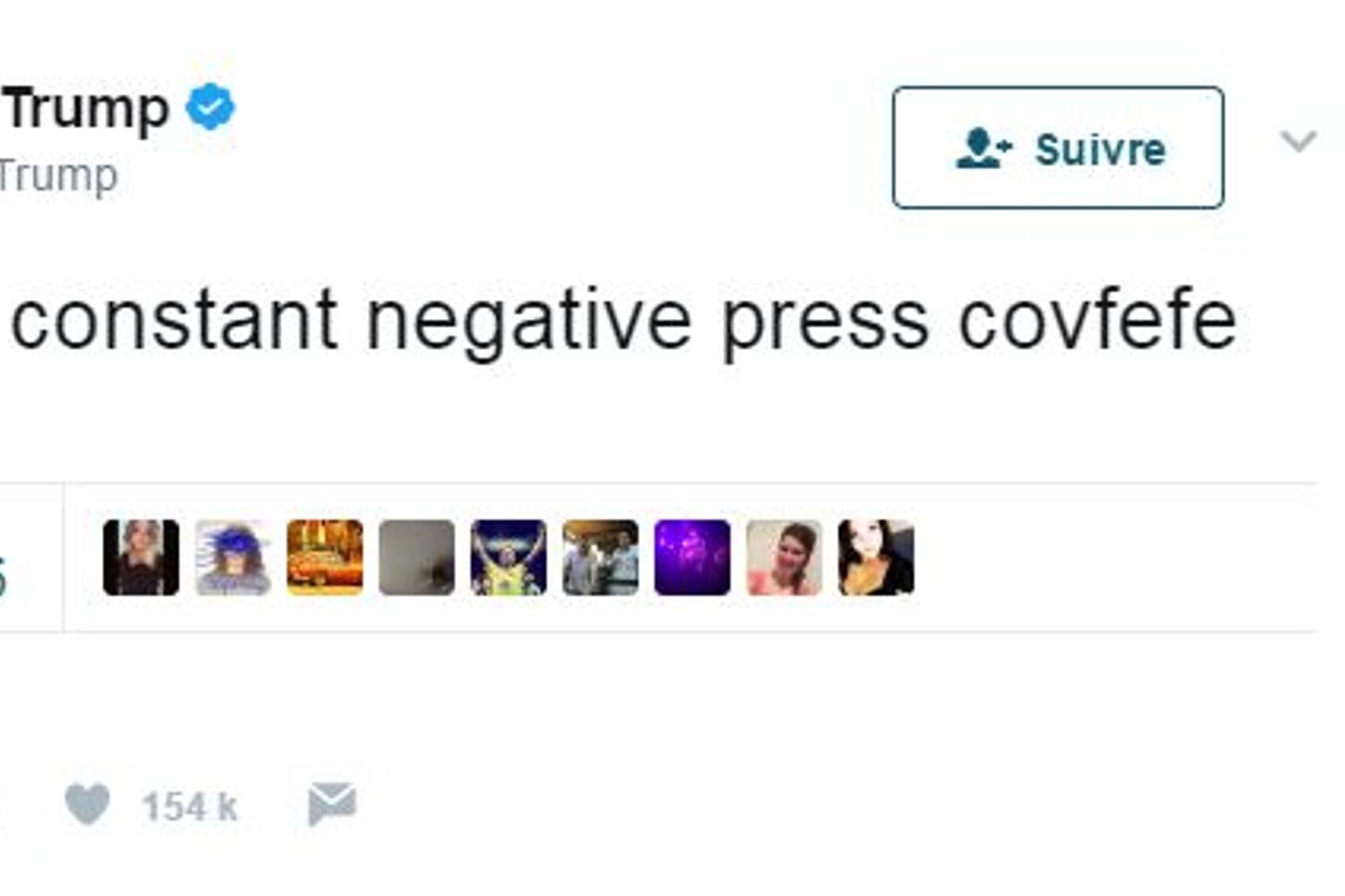 « Covfefe » ou le pouvoir d’attraction du compte Twitter de Donald Trump