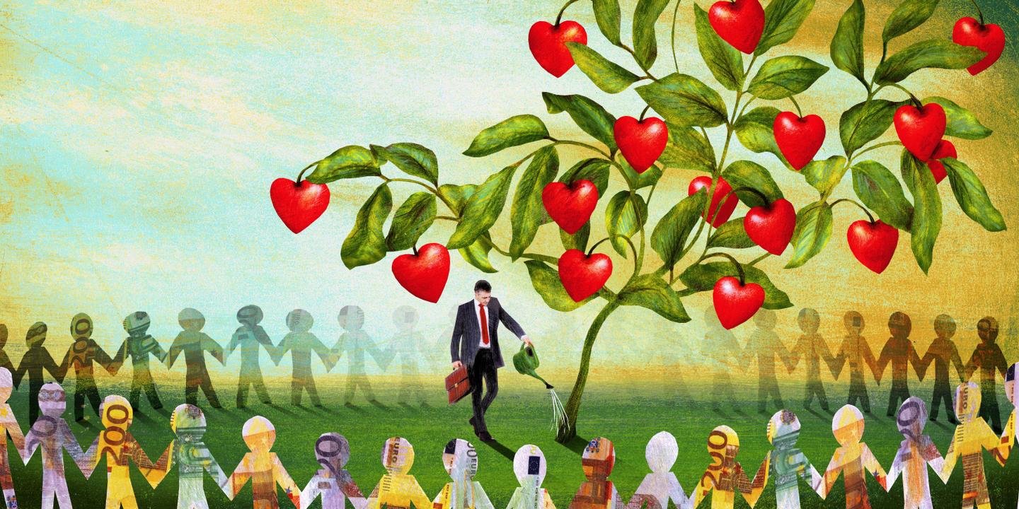 La philanthropie en plein essor