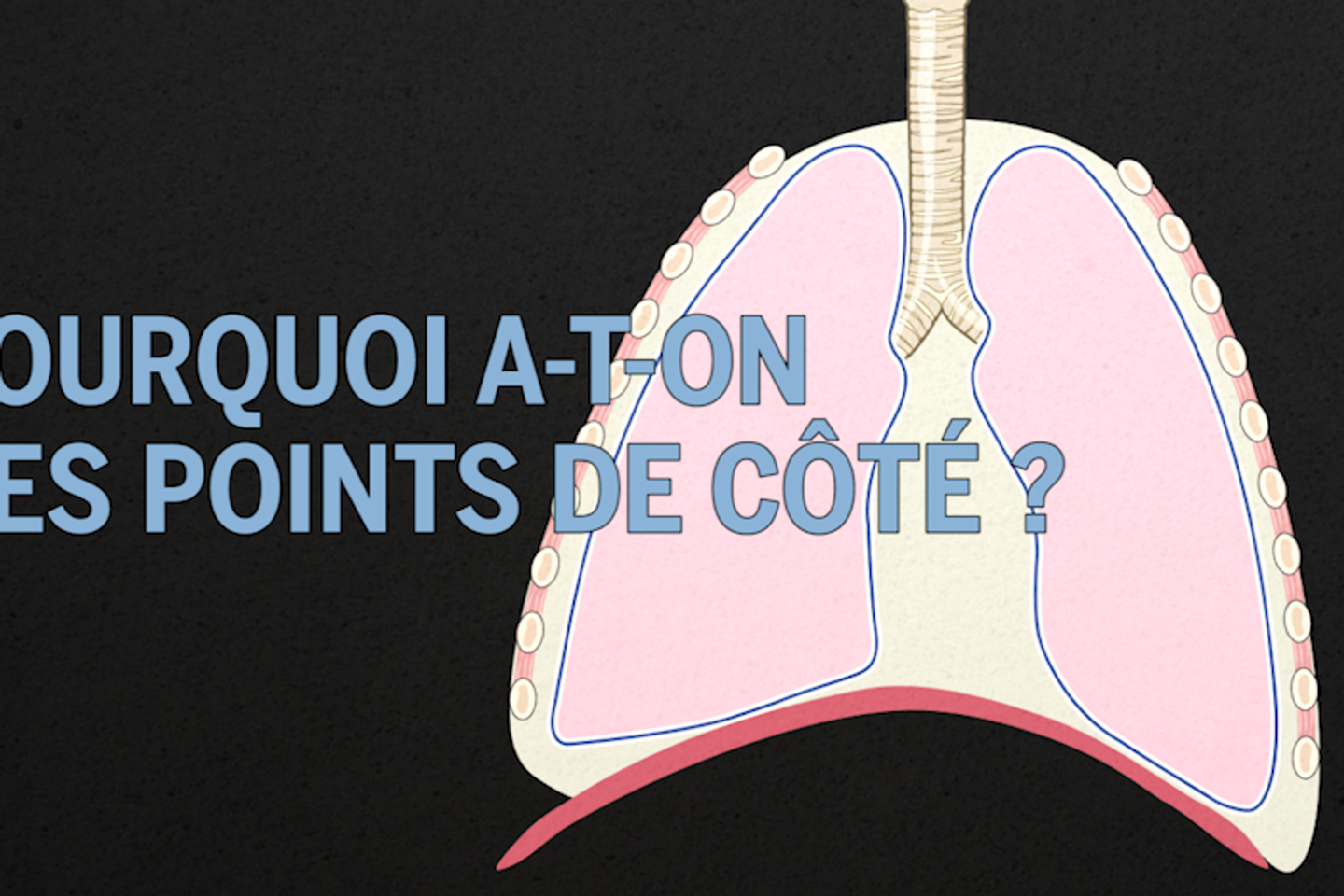 Pourquoi a-t-on des points de côté
