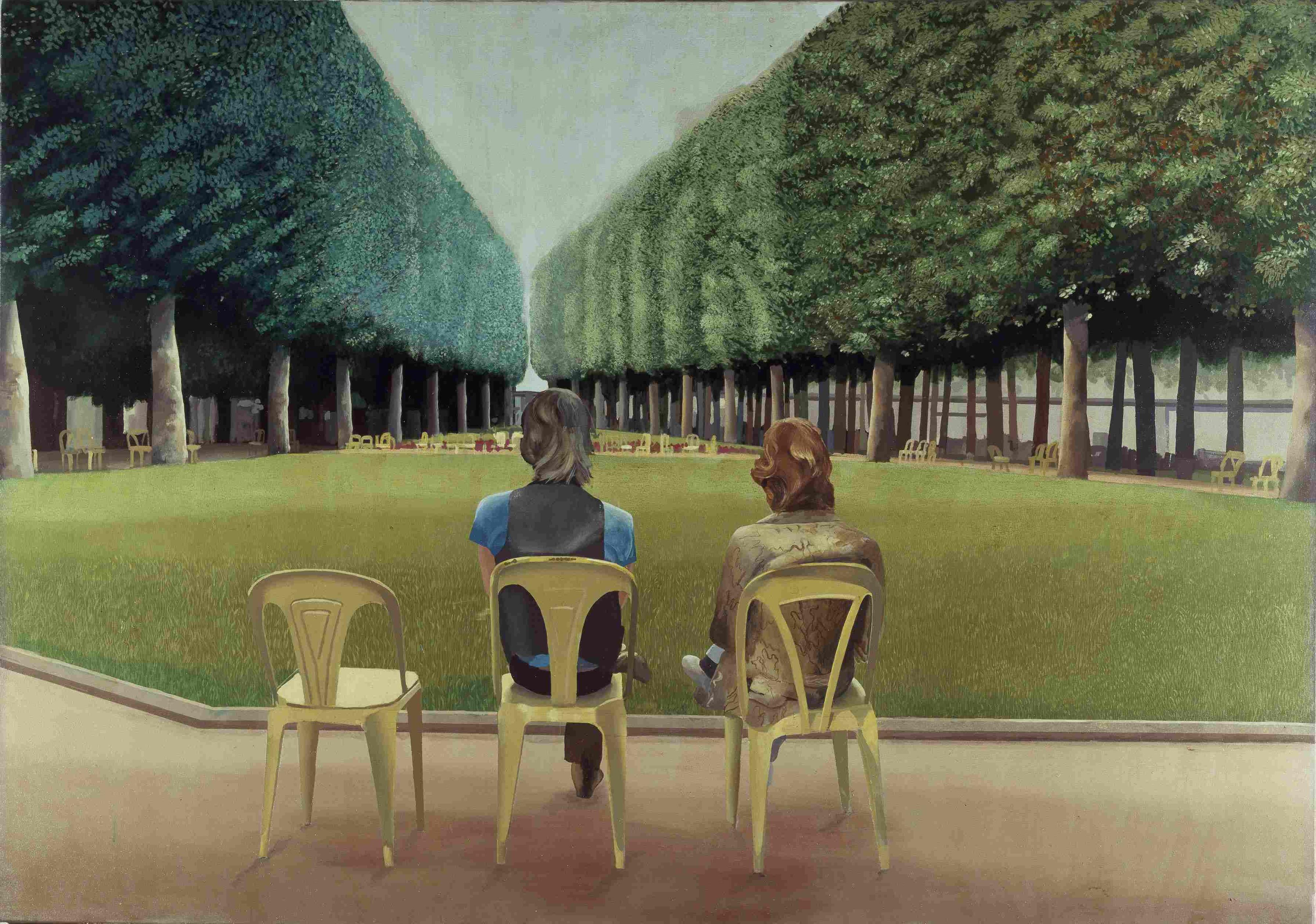 La leçon de perspective du peintre britannique David Hockney