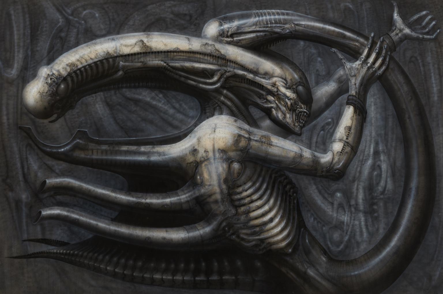 Au-delà d’« Alien », l’œuvre de H. R. Giger exposée à Nantes