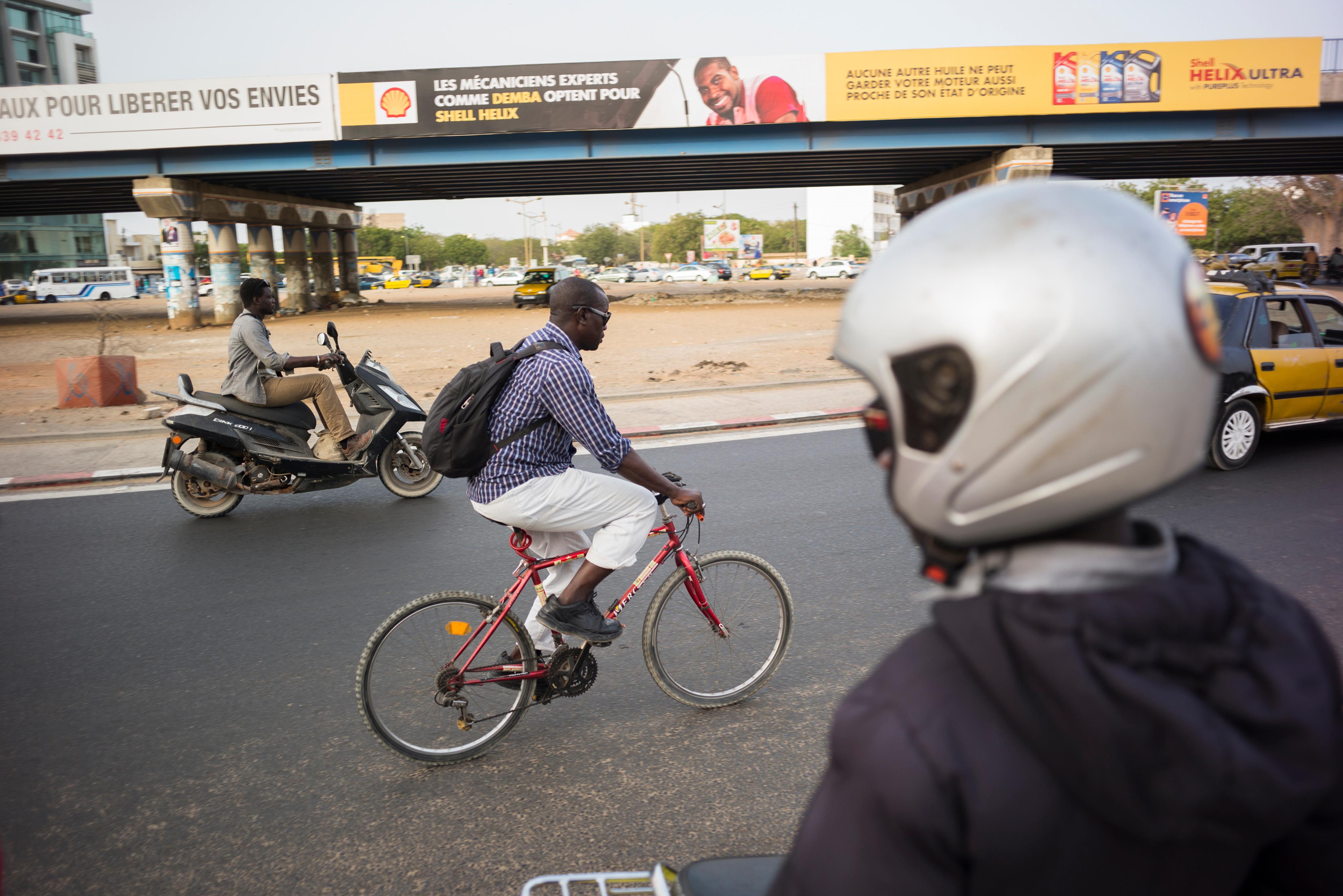 Au Sénégal, un reporter-GPS dans les embouteillages de Dakar