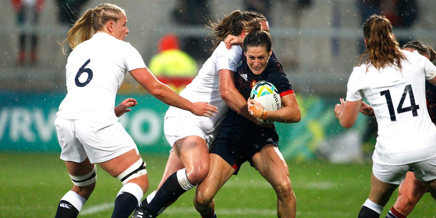 Coupe du monde féminine de rugby : la France éliminée par l’Angleterre Coupe du monde féminine de rugby : la France éliminée par l’Angleterre