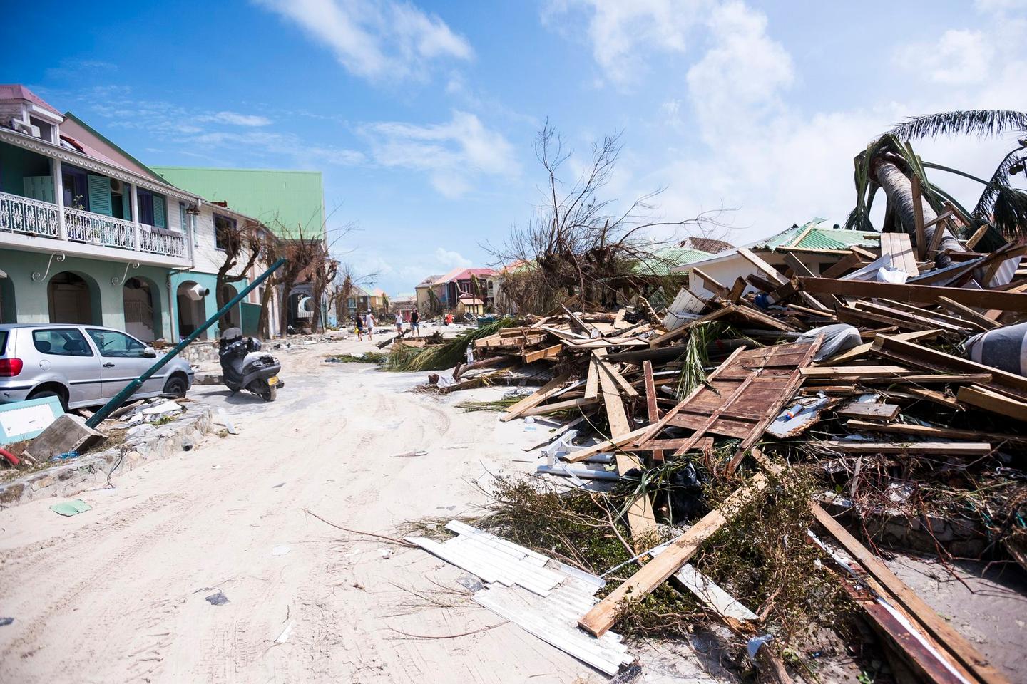 Ouragan Irma : le difficile acheminement des secours vers les îles ...