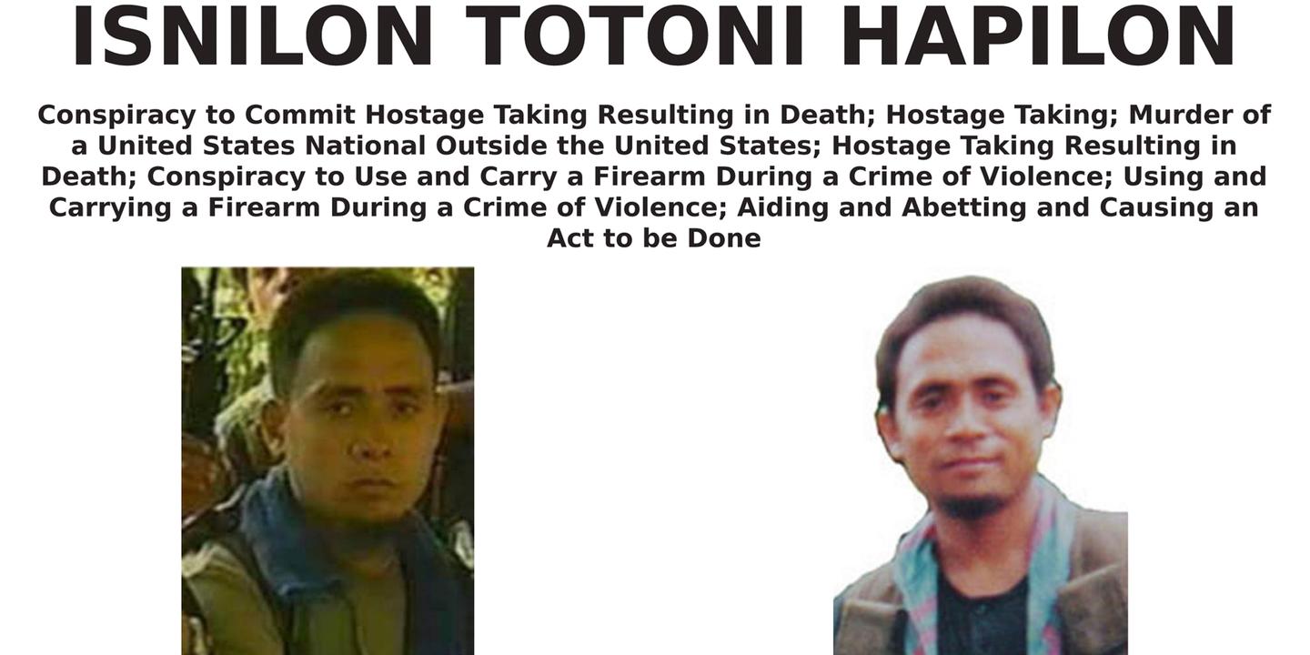 Isnilon Hapilon, « l’émir » de l’EI en Asie du Sud-Est, tué aux Philippines