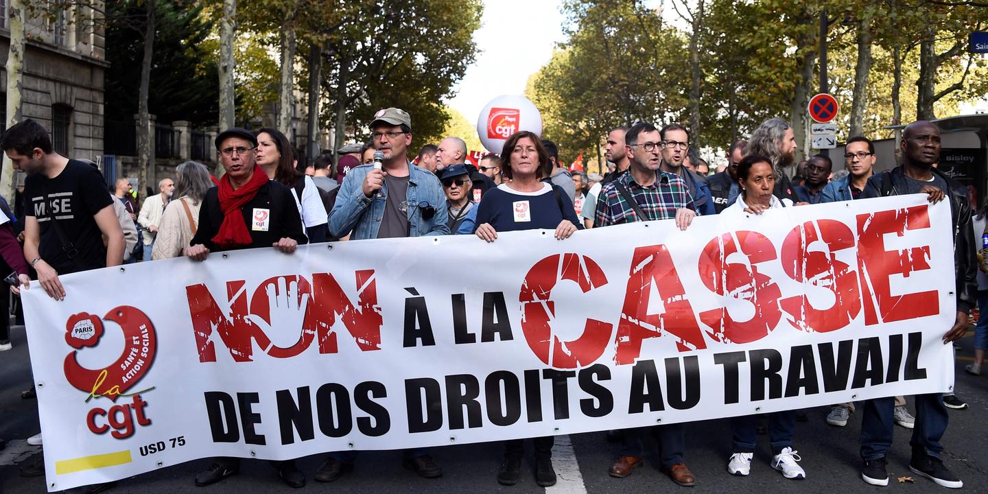 La CGT, FO et Solidaires appellent à manifester le 16 novembre