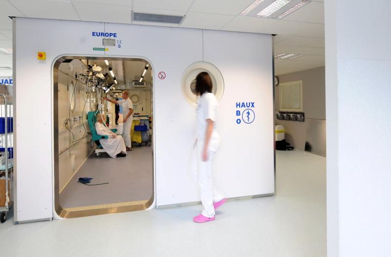 Guérir grâce aux caissons hyperbares