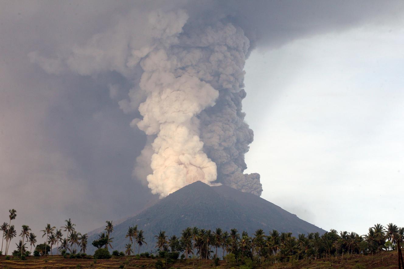 Ce qu’il faut retenir de l’éruption du volcan Agung à Bali