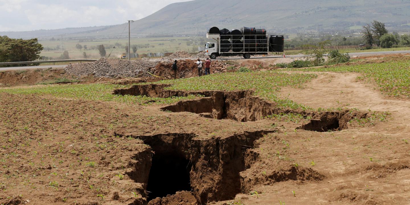 Ces images d’une faille au Kenya montrent-elles que l’Afrique est en ...