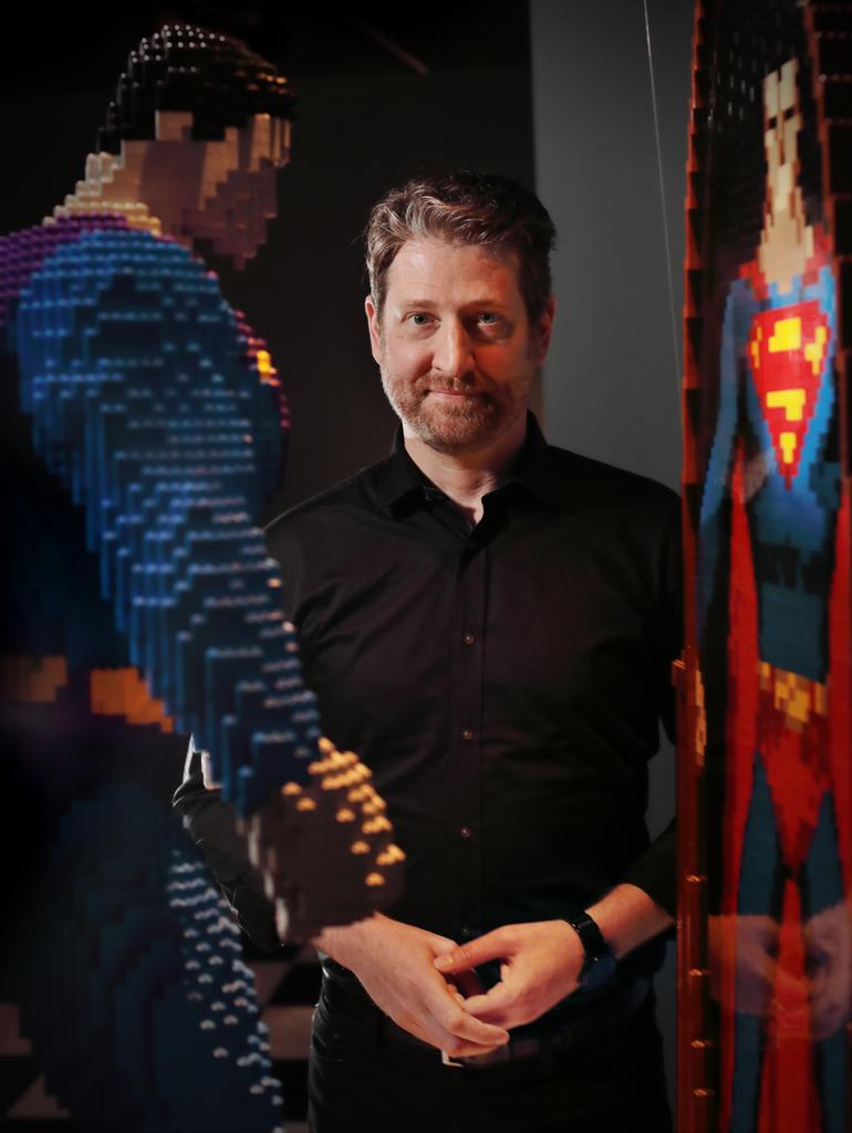 Super-héros en Lego : l’exposition en images