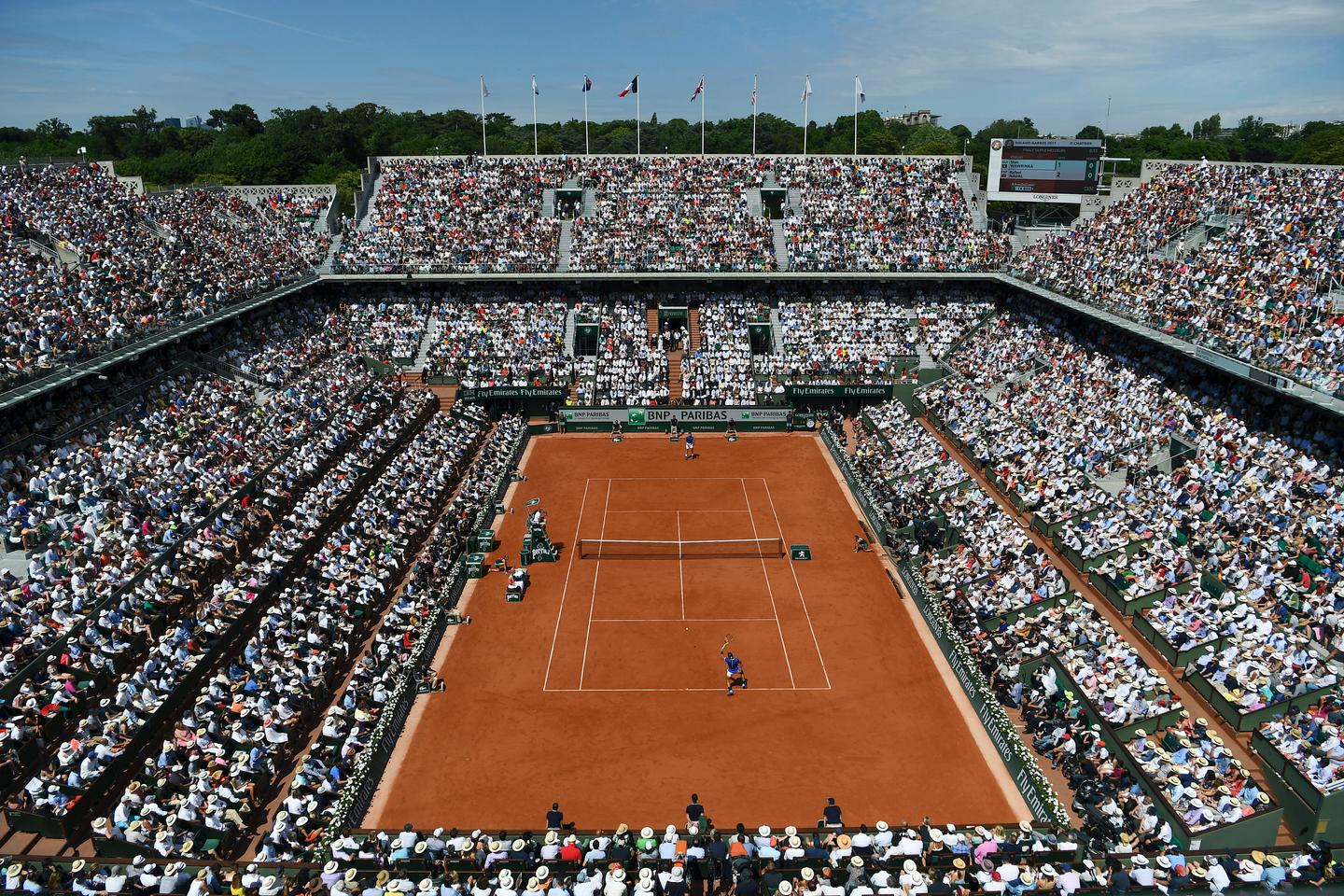 Six chiffres à connaître sur le tournoi de Roland-Garros