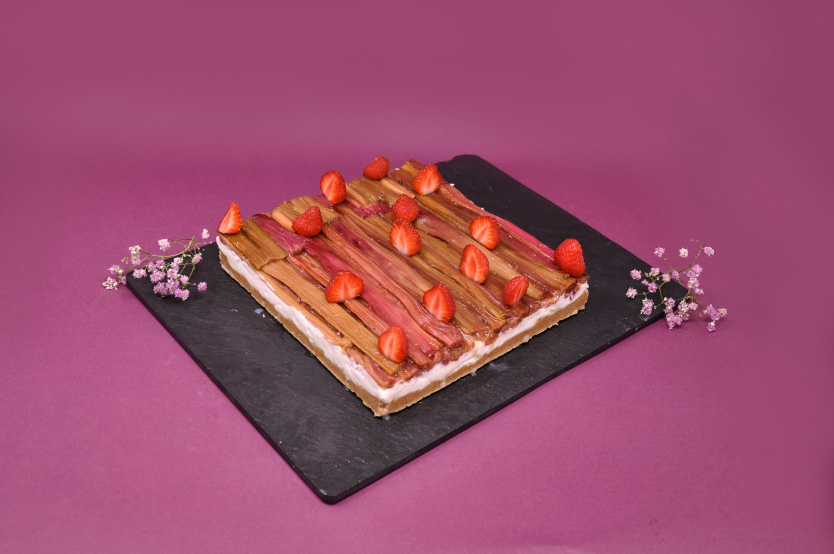 Tarte à la rhubarbe : la recette facile et gourmande de Stéphanie Noblet