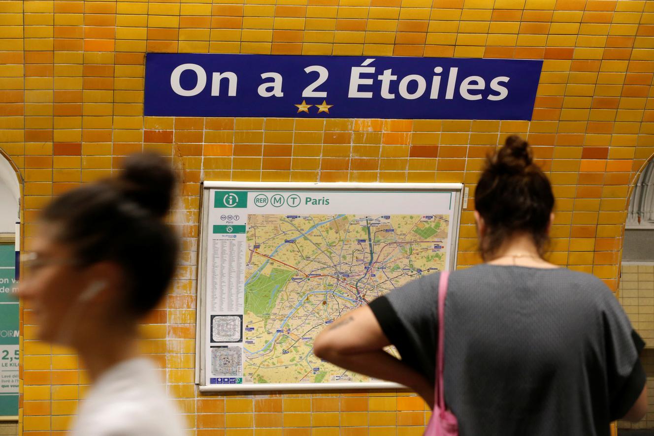 La RATP célèbre la victoire des Bleus en renommant des stations du ...